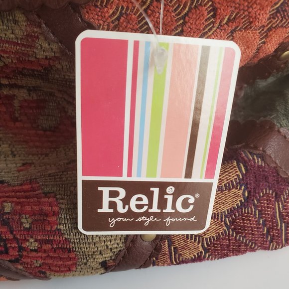 Relic | Bags | A Relic Womens Tapestry Patchwork Handbag Purse Satchel ...
